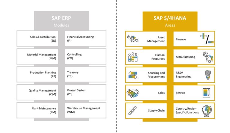 SAP S/4HANA: Definition, Architecture, Modules, Functions - Firnkorn & Stortz